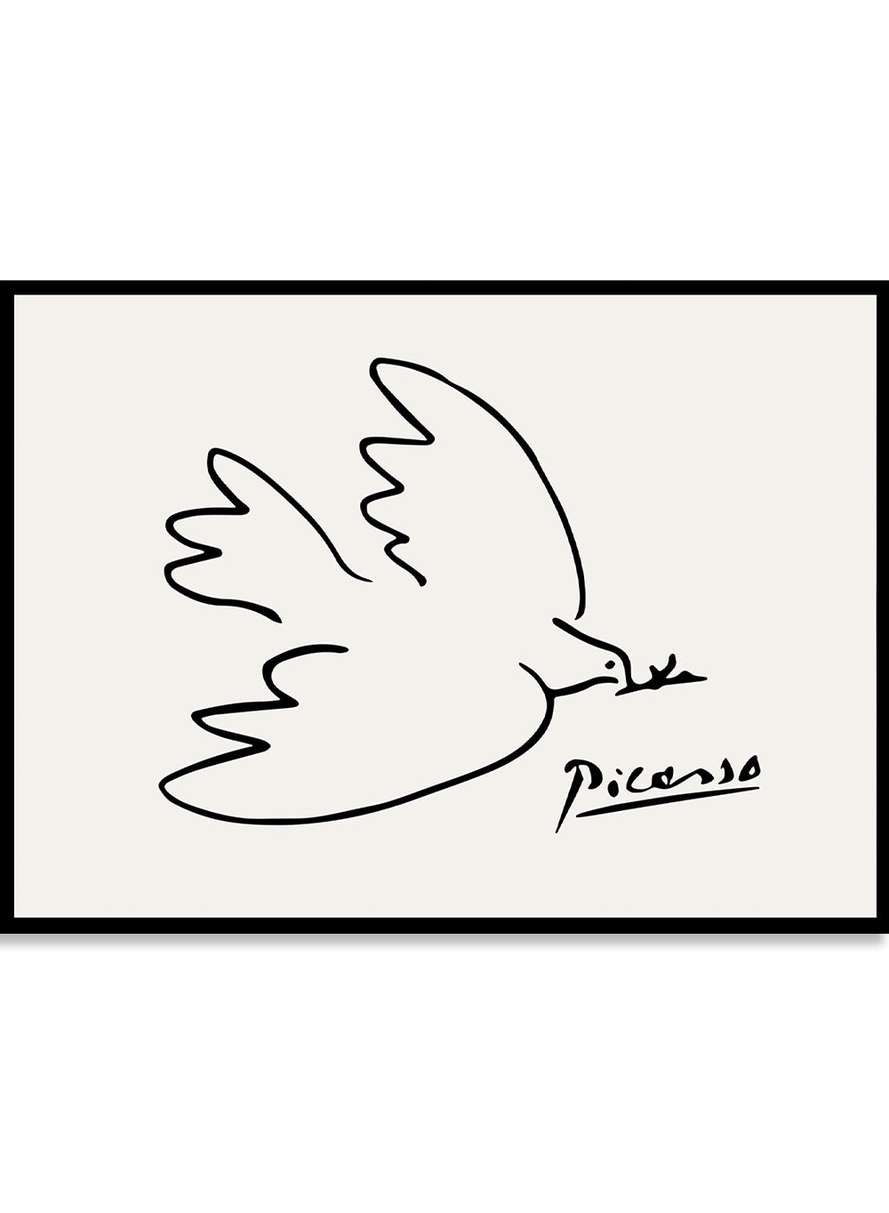 Pablo Picasso Dove of Peace Wall Art Print | Vintage Exhibition Poster ...