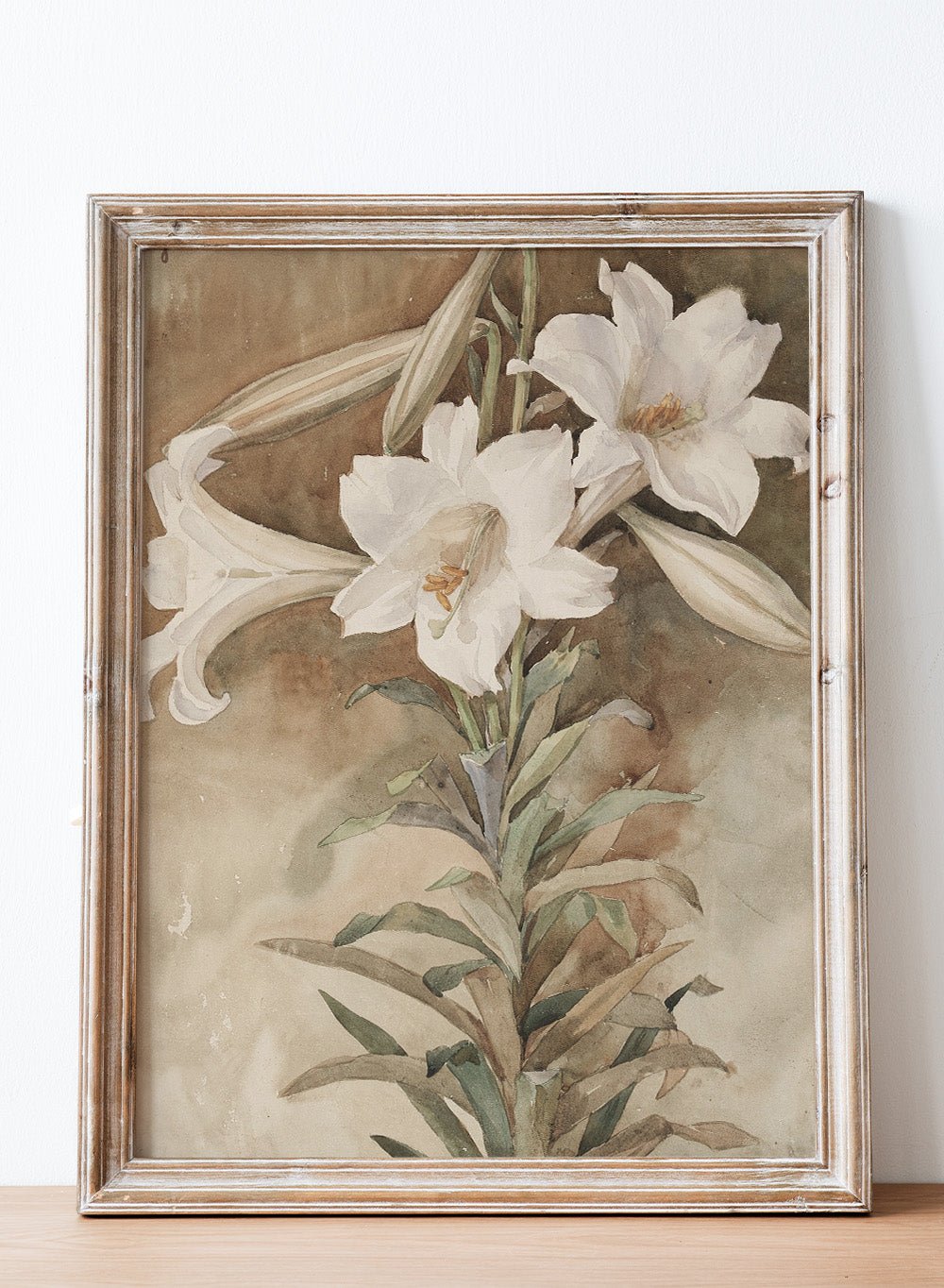 easter lily frame