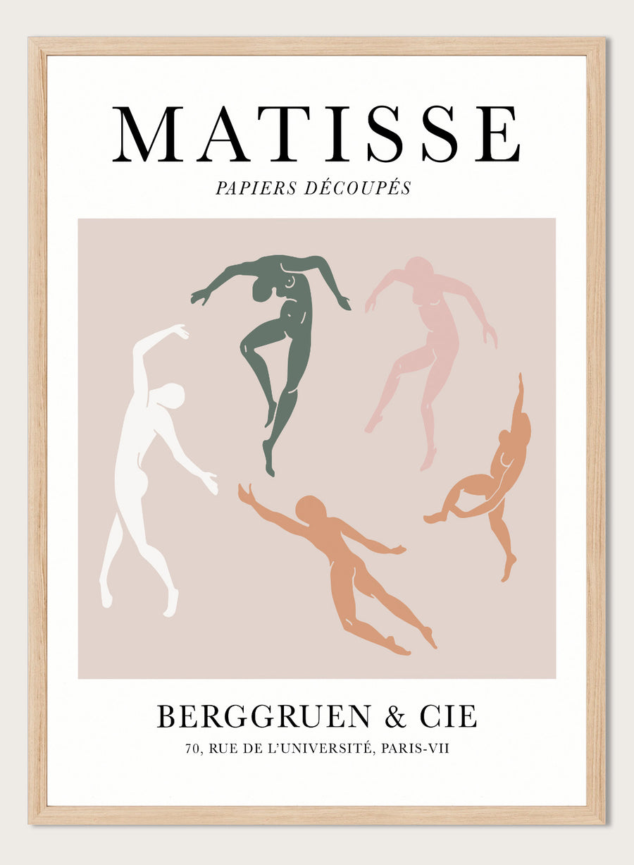 Henri Matisse Dance I 1910 Wall Art Print | Vintage Exhibition Poster ...